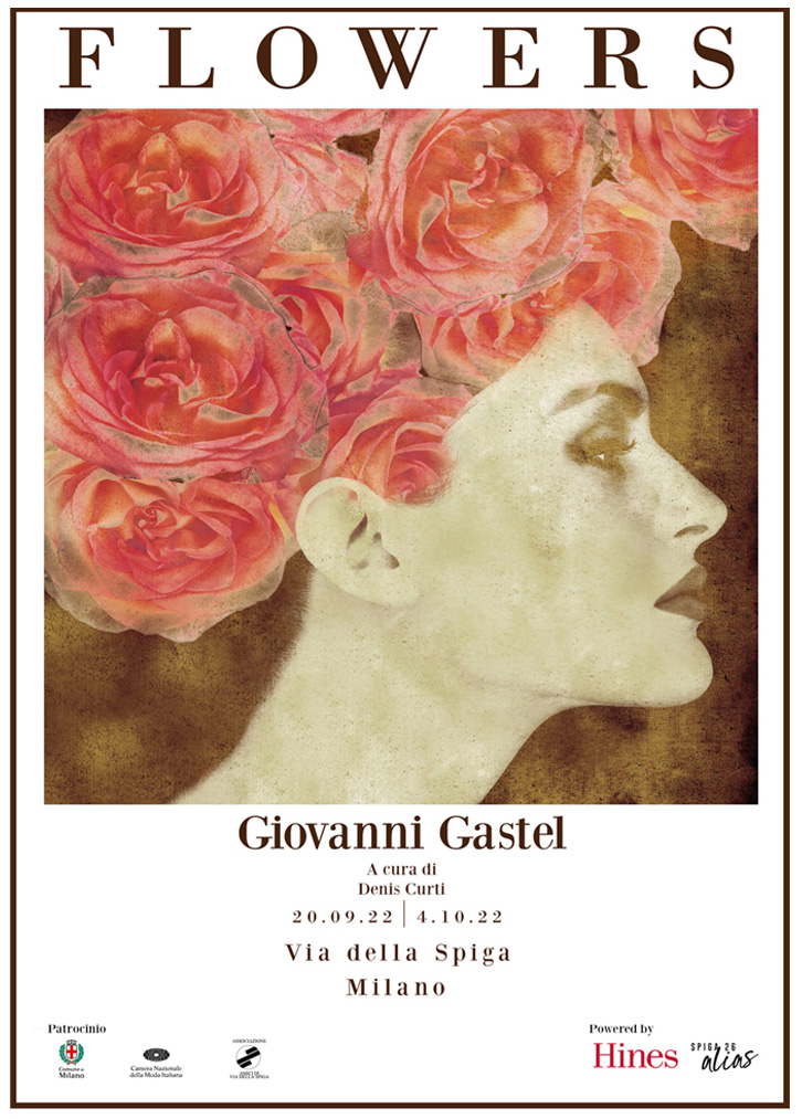 GIOVANNI GASTEL MOSTRA "FLOWERS"